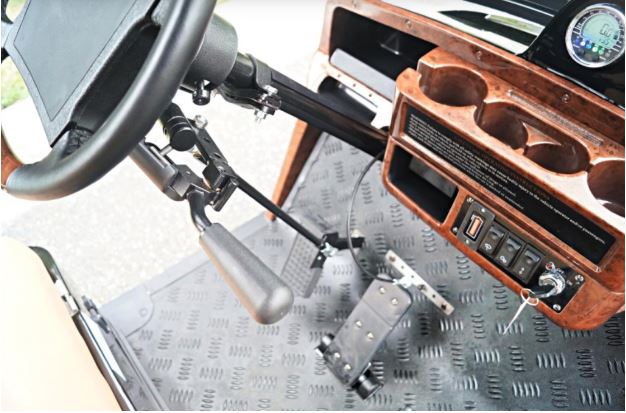Golf Cart Hand Controls for Disabled | Handicap Hand Controls