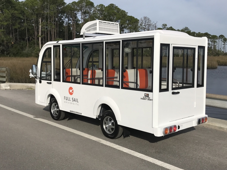 Custom Seats- Electric Shuttle | Moto Electric Vehicles