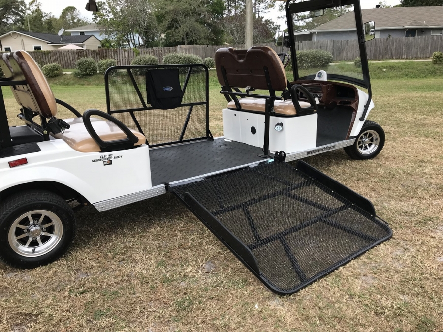 Manual Ramp Install- Wheelchair Golf Cart | Moto Electric Vehicles
