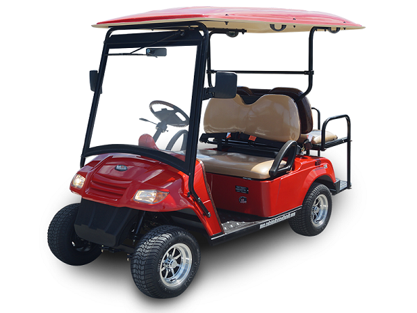 4 Seater Electric Golf Cart - Street Legal | Neighborhood Cart | Moto ...