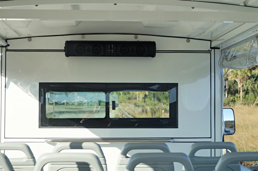 Front Cab Divider Wall w/ Window | Moto Electric Vehicles