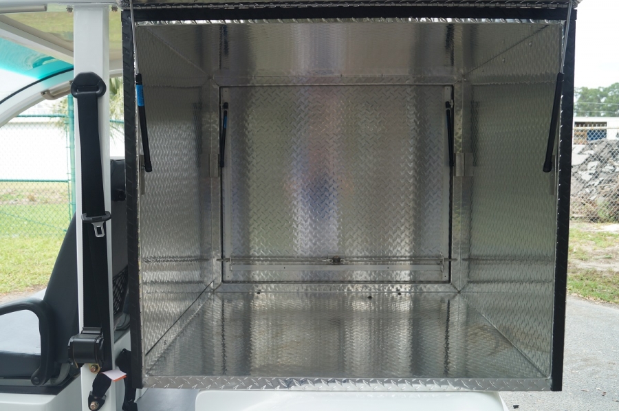 2 Seater Enclosed Utility Cart | Small Enclosed Electric Vehicle | Moto ...