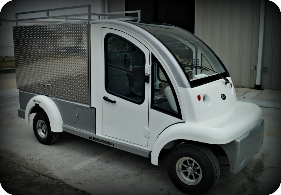 Enclosed Utility Vehicle - 2 Passenger, Street Legal | Moto Electric ...