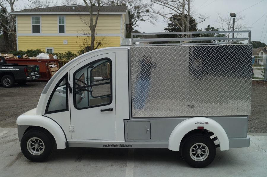 Enclosed Utility Vehicle - 2 Passenger, Street Legal | Moto Electric ...