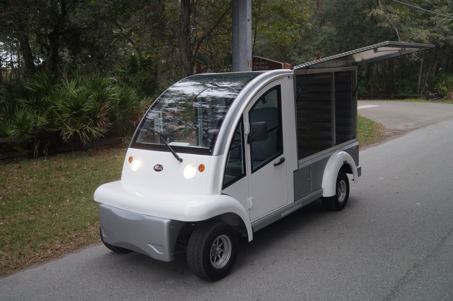 Enclosed Utility Vehicle - 2 Passenger, Street Legal | Moto Electric ...