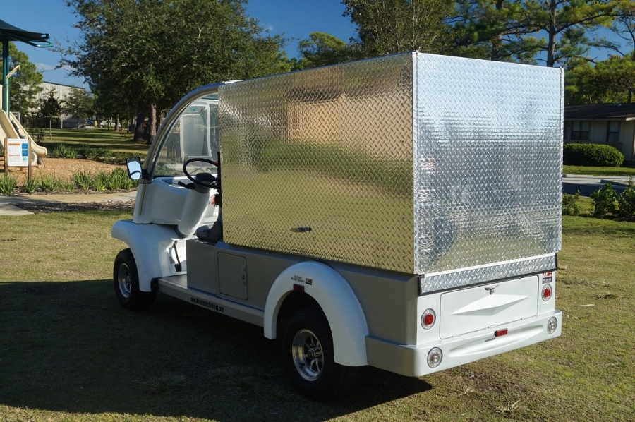 MotoEV Electro Bubble Buddy LSV 2 Passenger Enclosed Utility Deluxe ...