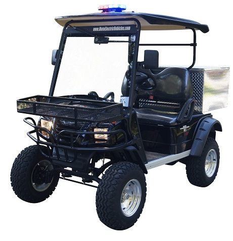 2-Passenger Police Golf Cart | Security Patrol Golf Cart | Moto ...