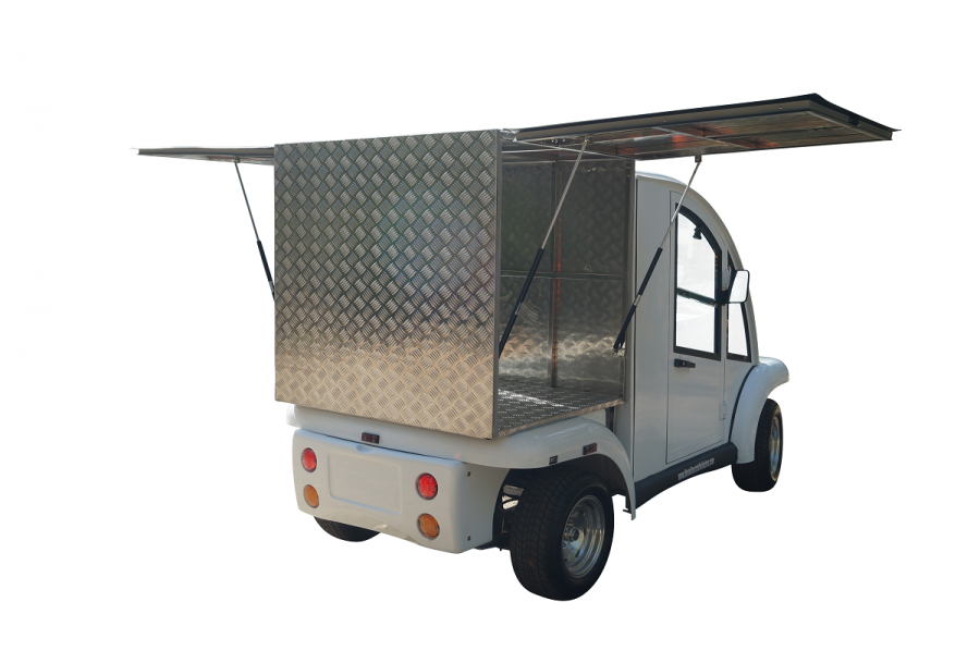 Two-Passenger Golf Cart for Sale | Enclosed Utility Vehicle | Moto ...